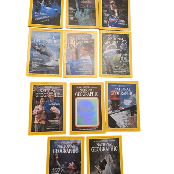 National Geographic | Other | Vintage National Geographic 8s Magazine ...